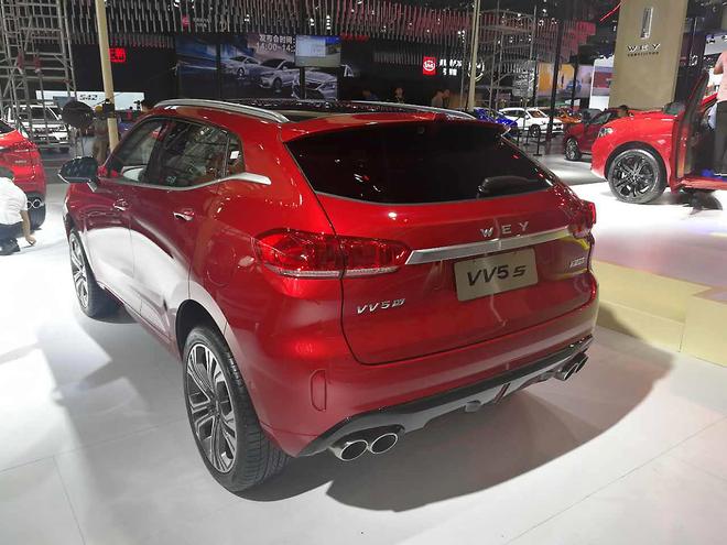 2017成都车展探馆：WEY VV5s-新浪汽车