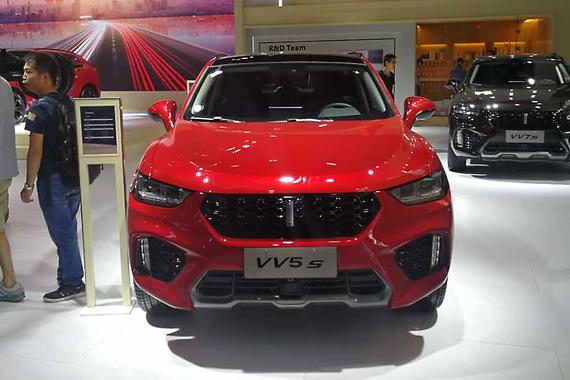 2017成都车展探馆：WEY VV5s-新浪汽车