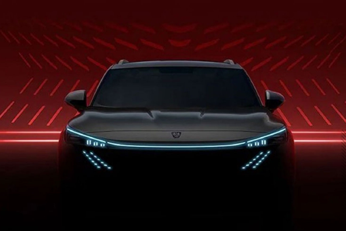 贯穿式LED灯组设计 第三代荣威RX5预告图发布-新浪汽车