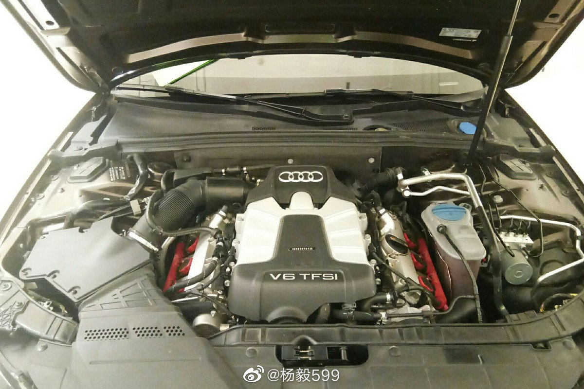 奥迪A4L原来还搭载过3.0T V6发动机！挺新鲜，路上没见过~~~-新浪汽车