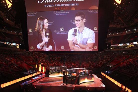 TI5 CDEC迎战C9现场网络故障_新浪游戏_手机新浪网