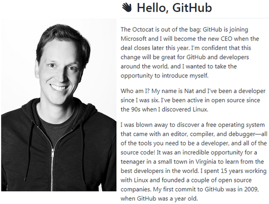 GitHub新CEO上任：网站会坚持独立开放的价值观|价值观_新浪财经_新浪网