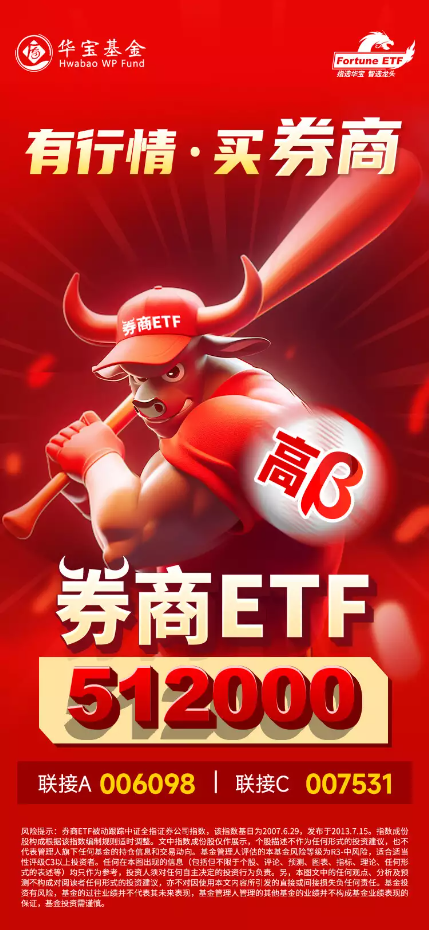 無意外！“牛市旗手”領漲兩市，券商ETF（512000）開盤漲停，半小時轟出16億元巨量！ - 新浪香港