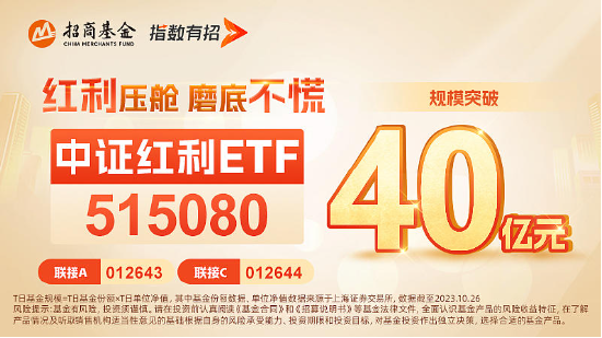 紅利股息優勢擴大，中證紅利ETF（515080）昨日獲近2000萬元資金淨申購 - 新浪香港