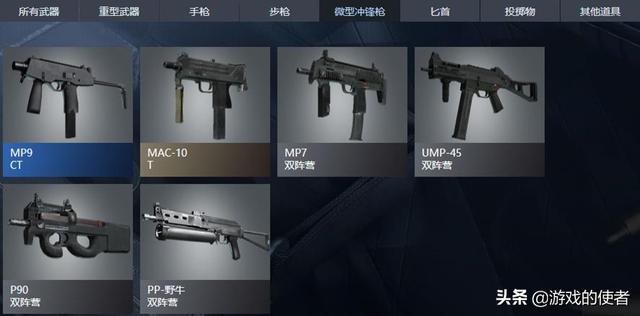 CSGO武器一览，M249伤害值低于M4，却属于重型武器？