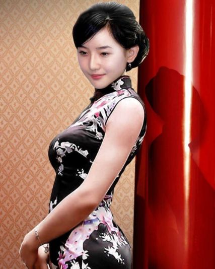 旗袍美女:穿旗袍不仅有气质更有魅力! 旗袍 短旗袍 气质 新浪新闻