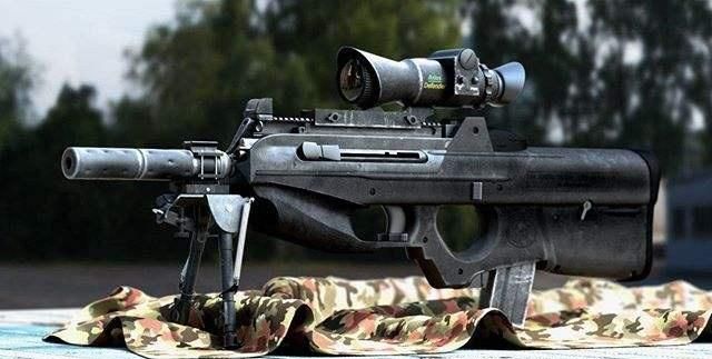 曾经的突击步枪中 最著名的巅峰之作 FN F2000突击步枪|框架|突击步枪|机械_新浪新闻