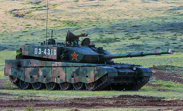 中国陆战之王：99坦克三期改进型99A主战坦克