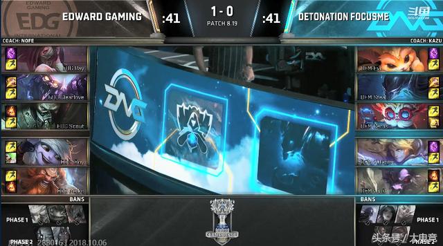 S8全球总决赛：EDG世界赛BO5首度获胜，三比零轻松挺进S8正赛！