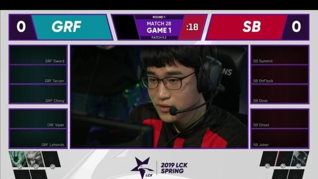 GRF连胜终于被终结，chovy三位数KDA消失！SB要起飞！