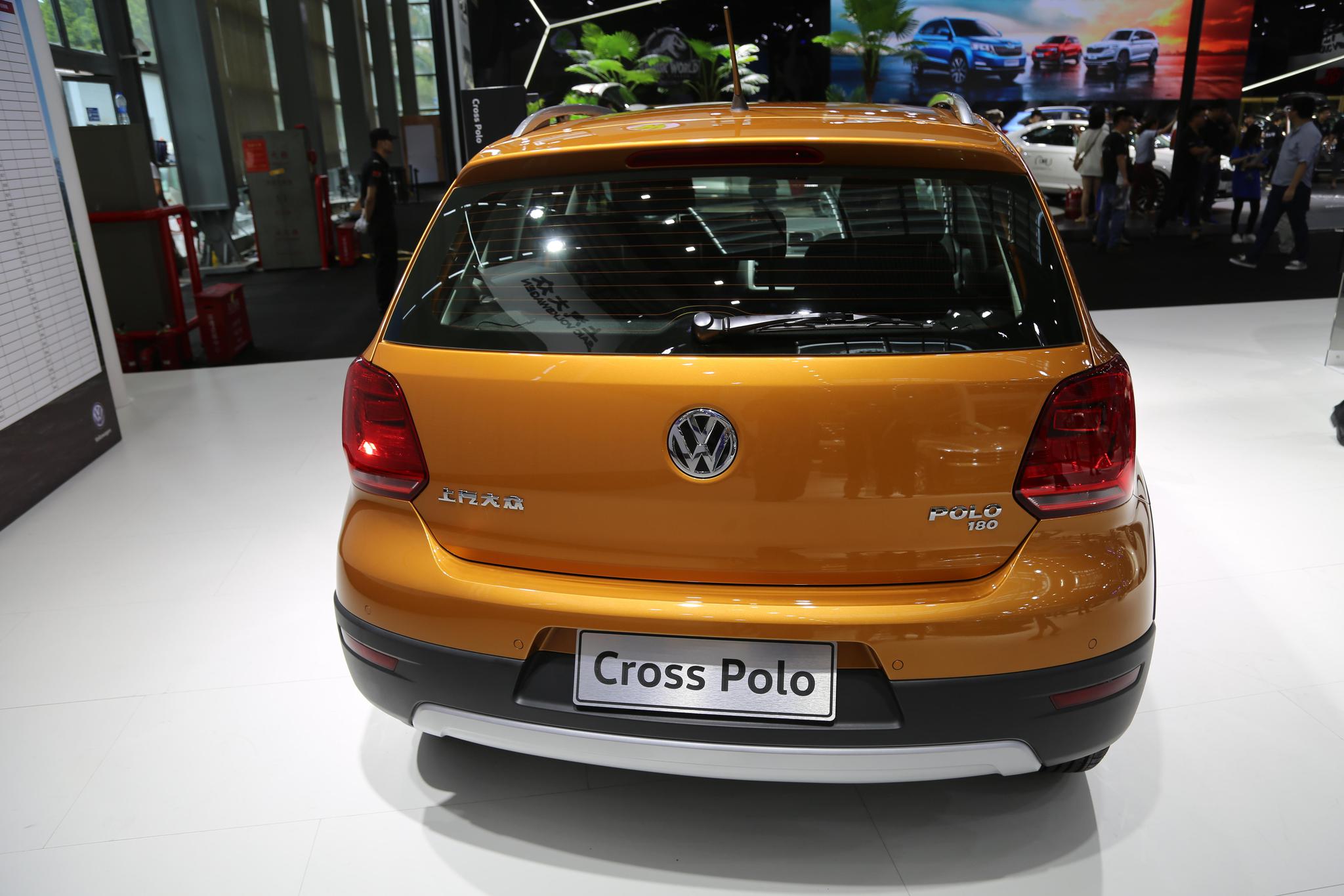 上汽大众Cross Polo，12万级别精品座驾，车展实拍！