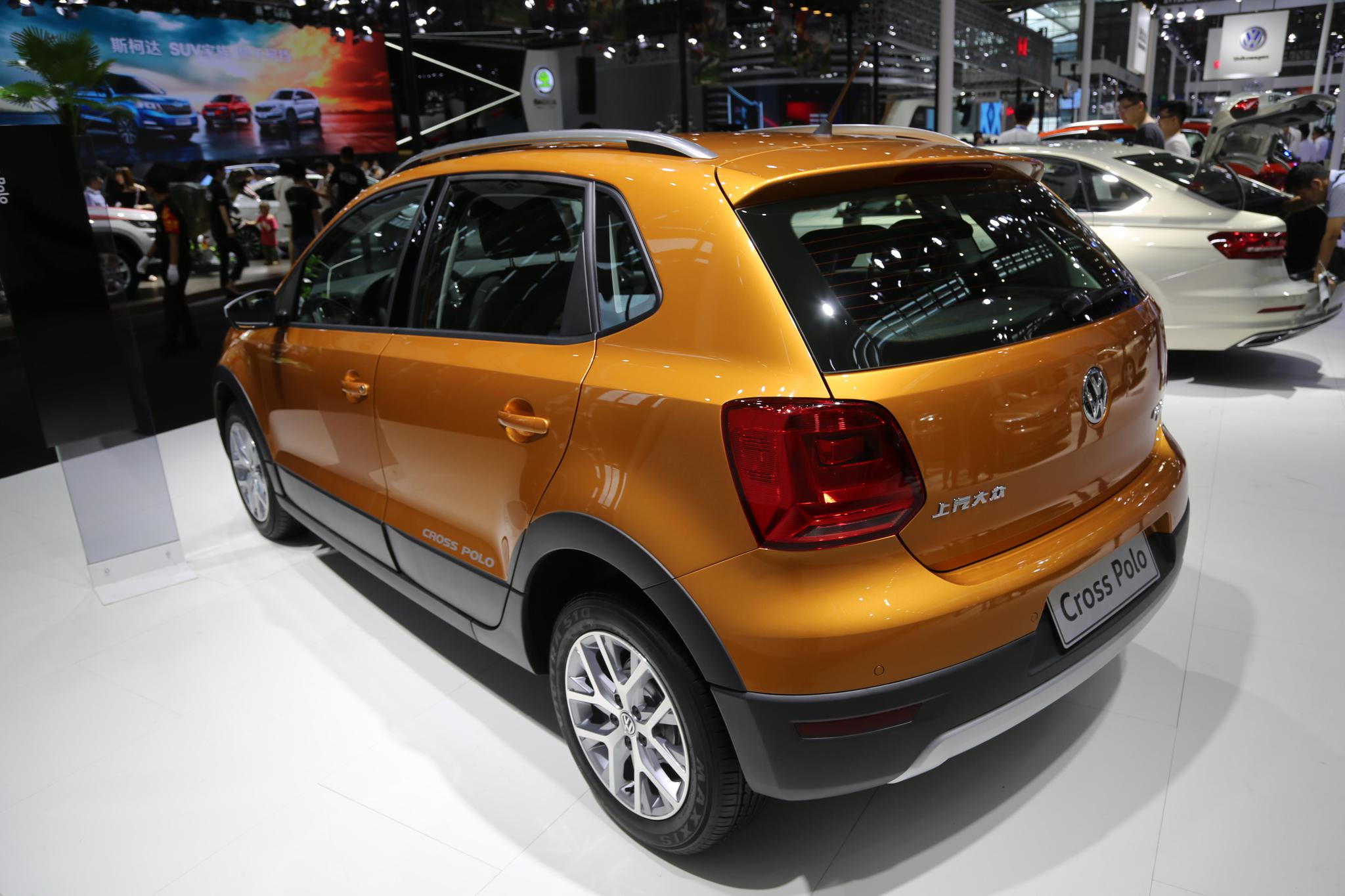上汽大众Cross Polo，12万级别精品座驾，车展实拍！