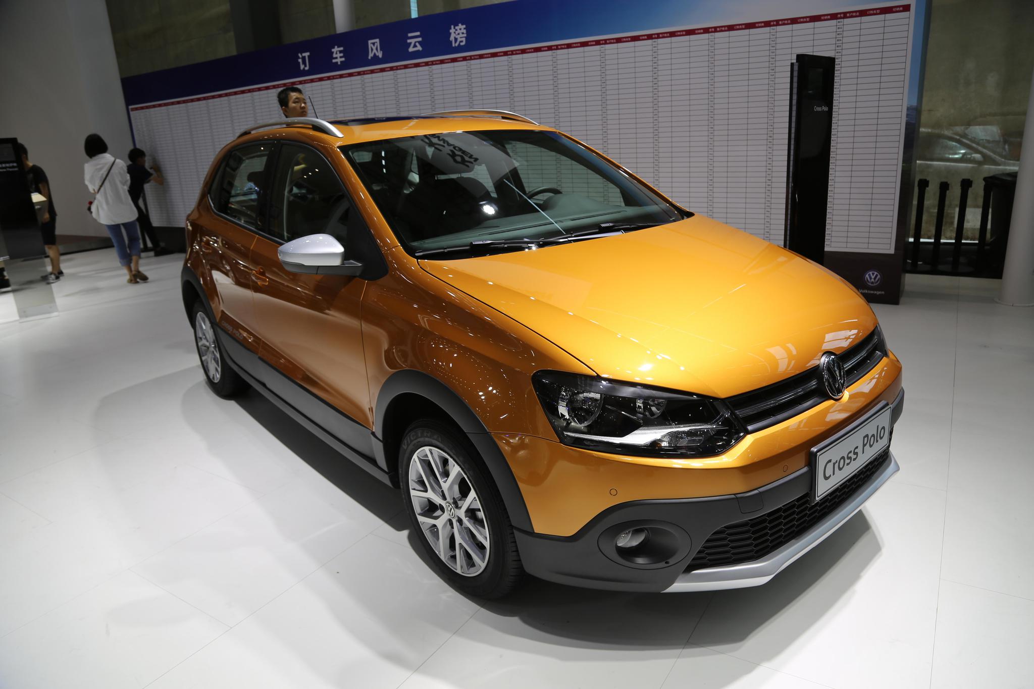 上汽大众Cross Polo，12万级别精品座驾，车展实拍！