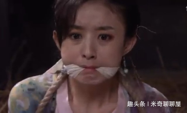被绑的5位古装女星，杨幂绑的斯文，赵丽颖的嘴巴是亮点