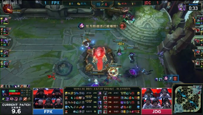 三星白imp一夜梦回LPL，京东血战五局力克FPX！