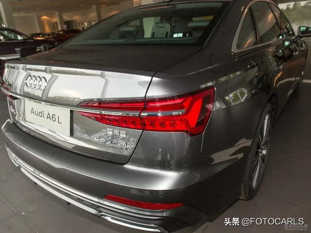 实拍|2019款奥迪A6L 2.0T臻选动感型，天云灰真漂亮，搞台么？