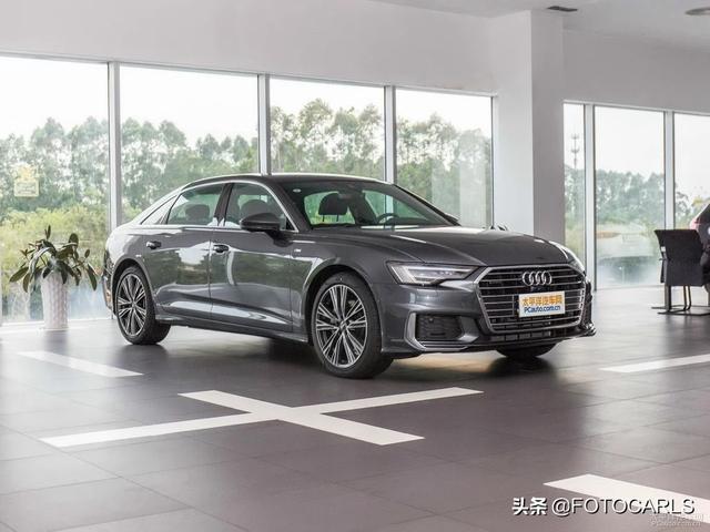实拍|2019款奥迪A6L 2.0T臻选动感型，天云灰真漂亮，搞台么？