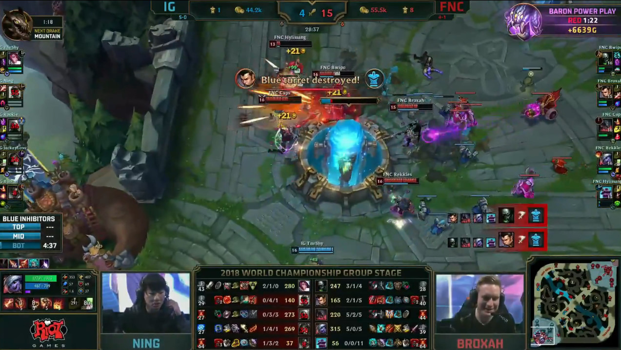 IG完全体惨遭FNC吊打，欧成碾压JKL凯瑞全场，宁王盲僧有点捞