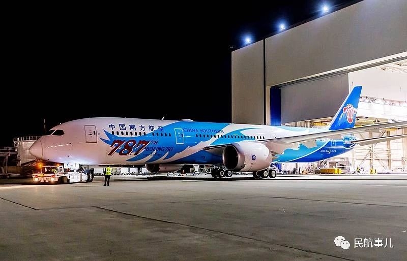 波音第787架787梦想飞机交付中国南方航空|南方航空|南航|飞机_新浪新闻