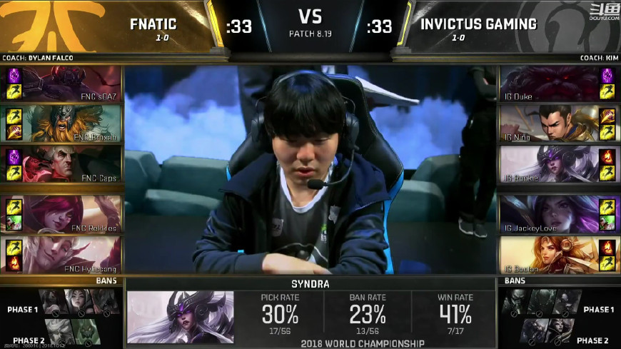 回顾小组赛三战FNC，IG夺冠希望不大，解说娃娃一语中的|娃娃|大龙|小组赛_新浪新闻