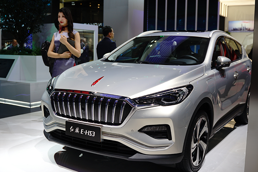 实拍红旗3款SUV，红旗中型SUV HS5预售价公布，20万起-新浪汽车