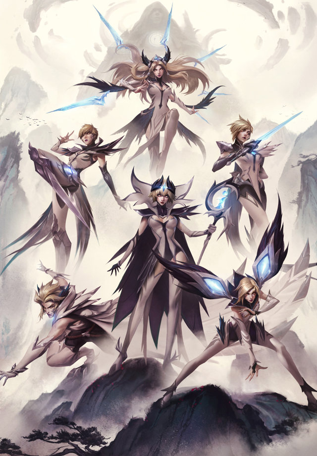 LOL官方凌晨曝光IG的S8冠军皮肤，Duke刀妹皮肤成最大赢家！|皮肤|冠军|原画_新浪新闻