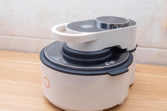 九阳太空空气炸锅VF736Pro，不用翻面炸万物|空气炸锅|九阳|设计_新浪新闻