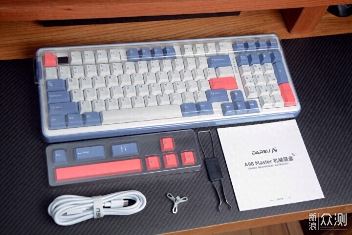軟硬自調、凱華聯名軸，達爾優A98 Master鍵盤 - 新浪香港