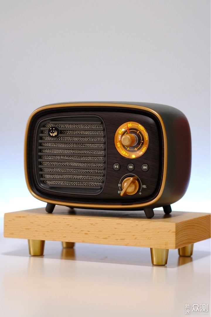 復古情懷，熊貓1936 D36復古收音機·藍牙音箱 - 新浪香港