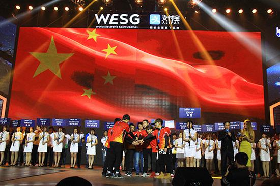 WESG全球总决赛开幕 Loda做为选手代表发言|WESG|总决赛-游戏资讯-川北在线