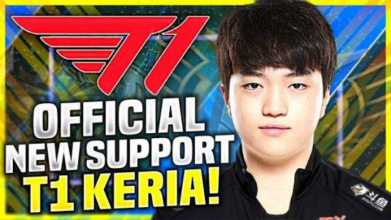 英雄联盟 Keria：Faker这样的选手令人敬佩，希望能打破他的纪录-新浪英雄联盟专区