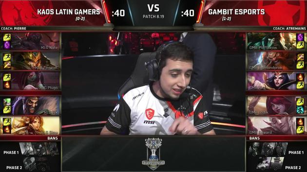 英雄联盟S8入围赛第三日第三场比赛：GMB 1-0 KLG_全球新网游_新浪游戏_新浪网