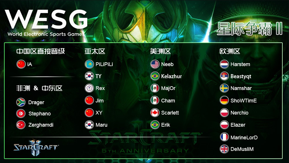 WESG2016-世界电子竞技运动会-新浪电竞-最专业的电竞媒体