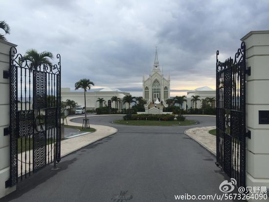 冲绳童话殿堂艾葵露雀教堂aqualuce chapel_湛江频道_新浪广东_新浪网