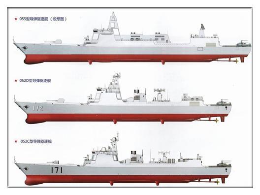 中国055万吨大驱优势有多大 火力超052D舰近一倍|中国|驱逐舰|055舰_新浪军事_新浪网