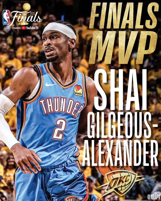 冉冉升起的新星！亞歷山大榮膺FMVP 單賽季包攬MVP+得分王+FMVP - 新浪香港