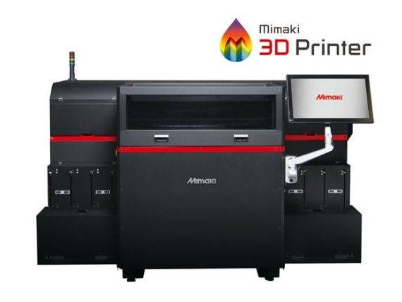 MIMAKI带来逼真彩色的LED光固化3D打印解决方案