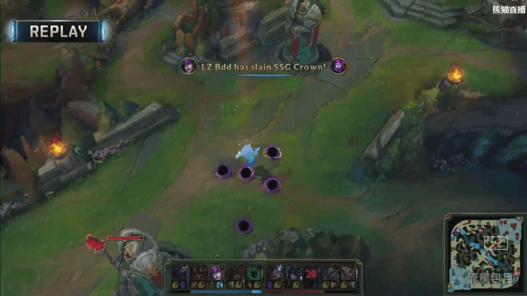 LOL八强赛:SSG不被众人看好，结果爆发首杀LCK冠军LZ拿下开门红