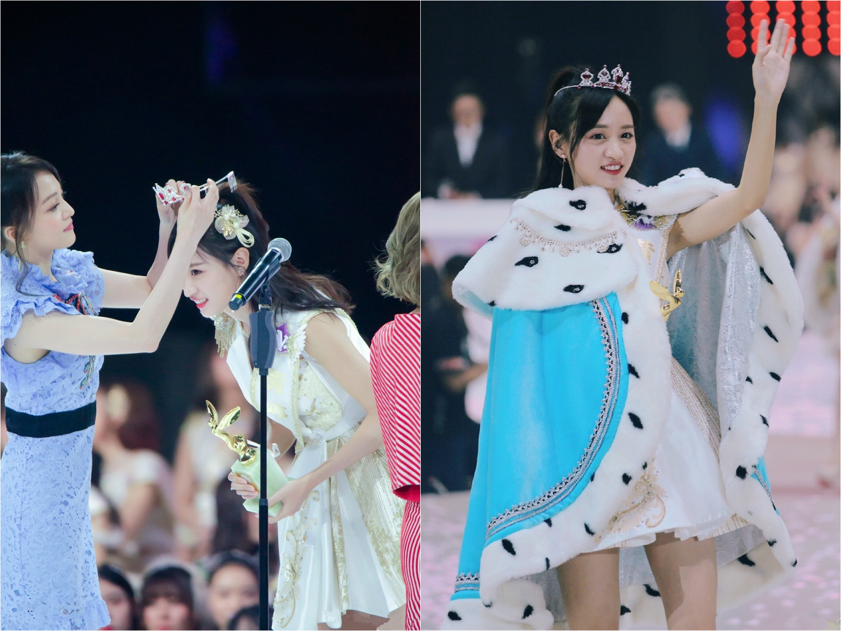 SNH48黄婷婷时尚T台走秀，长腿堪比超模！网友：不输鞠婧祎