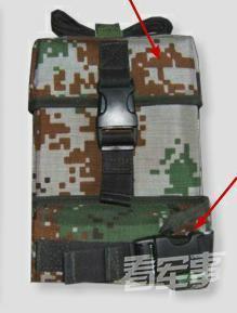 国产QBU141型5.8mm狙击步枪背装具