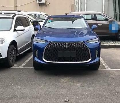 首辆长城WEY P8已经抵达4S店后场，前脸很大很夸张，仅售18万-新浪汽车