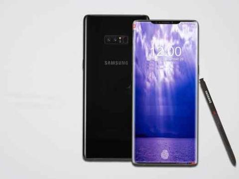 三星Note9概念图亮相: 屏下指纹+刘海卖1万贵吗?|三星|刘海|概念_新浪新闻