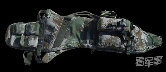 国产QBU141型5.8mm狙击步枪背装具|枪衣|口袋|狙击步枪_新浪新闻
