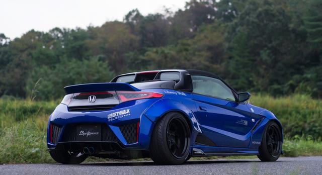 花十万块买回一台本田s660，车主把它改成了300万的NSX-新浪汽车