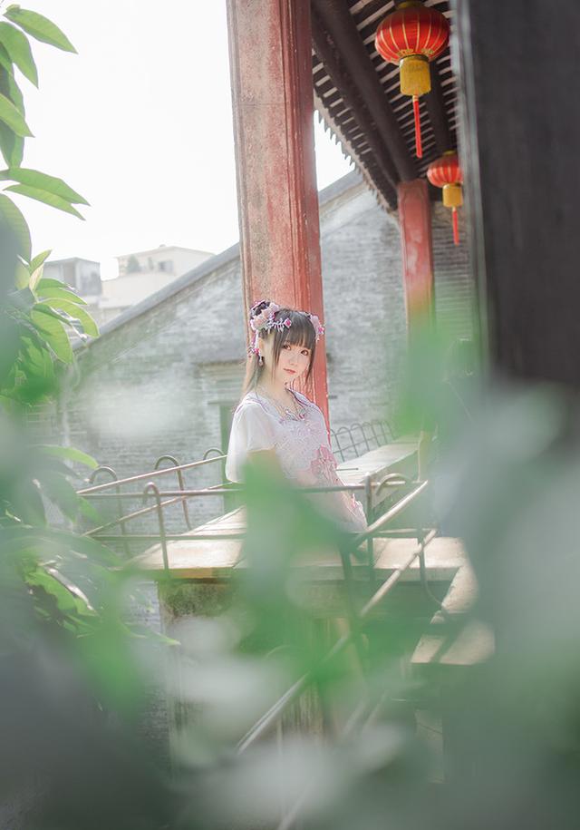 阿九朱延婍cos,本公主岂是一根糖葫芦就能打发的
