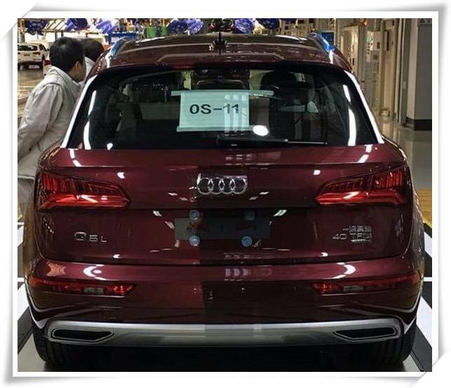 首批国产奥迪Q5L正式下线, 加长后排空间能打滚, 上市或35万起