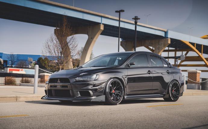 黑武士, 末代街霸三菱EVO X, 2.0T发动机却有480匹马力