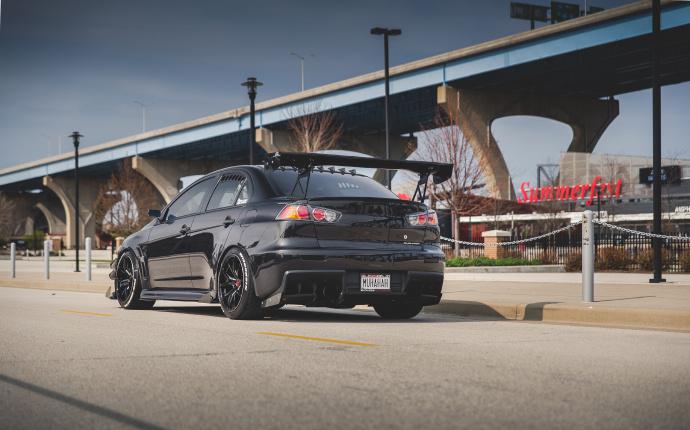 黑武士, 末代街霸三菱EVO X, 2.0T发动机却有480匹马力