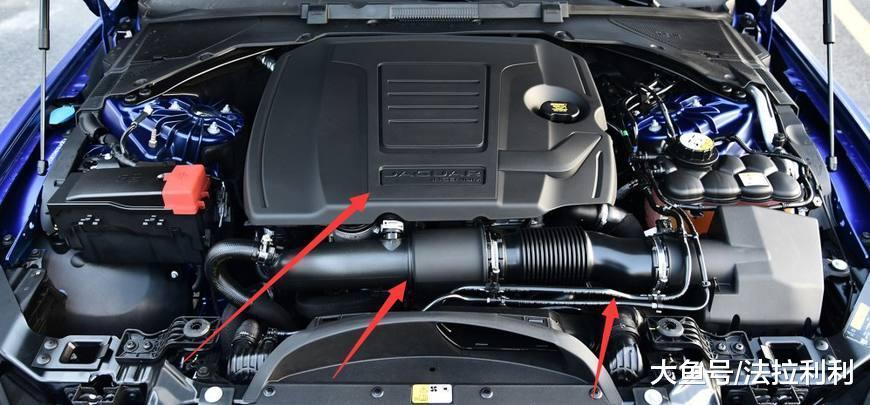 配置高动力差, 250匹马力的捷豹XEL, 提速跑不过宝马三系?