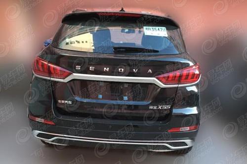 北汽绅宝X55谍照曝光 的1。5T动力/2018第一季度上市!